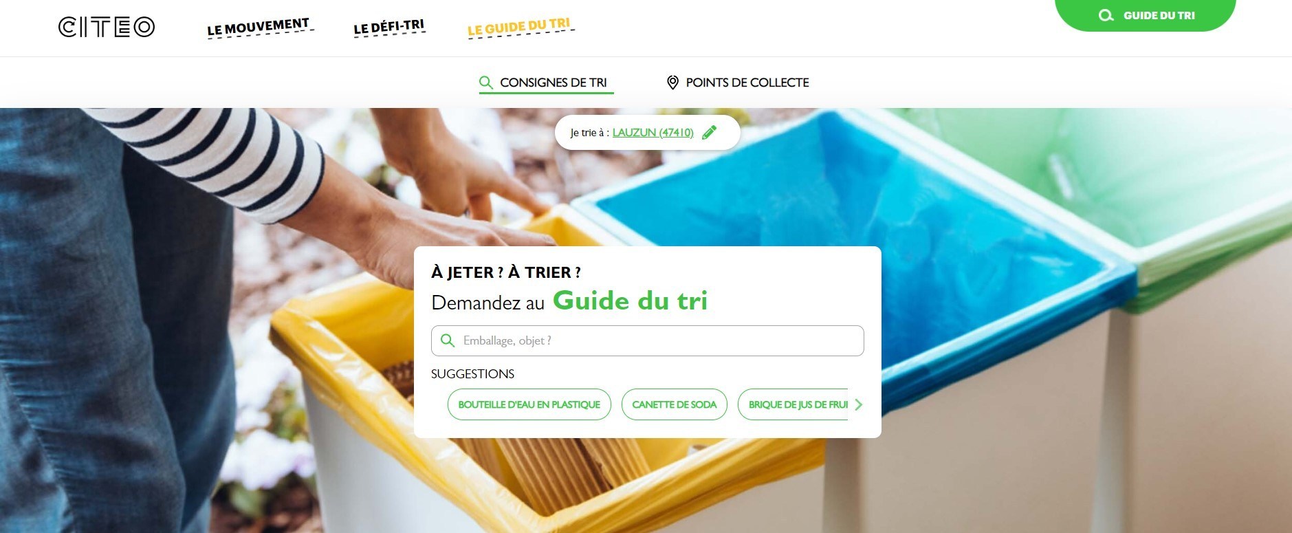 Tout savoir sur la collecte des déchets en Pays de Lauzun - Office de Tourisme du Pays de Lauzun